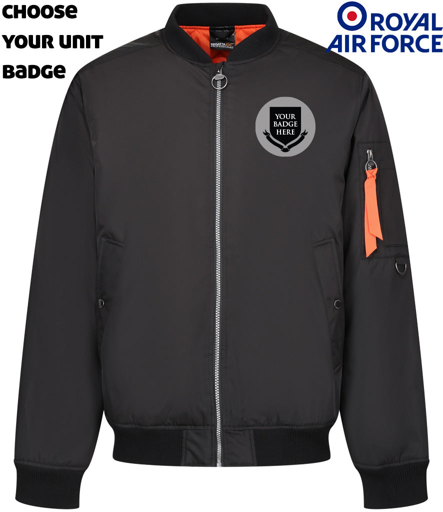 Royal Air Force Units Pro Bomber Jacket – Fat Chimp Forces Wear & Gifts