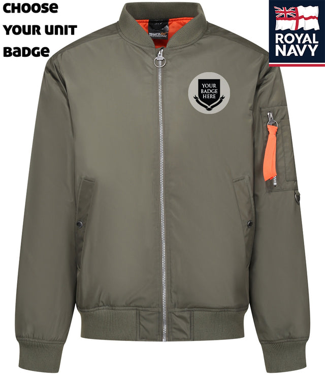 Royal Navy Units Pro Bomber Jacket – Fat Chimp Forces Wear & Gifts