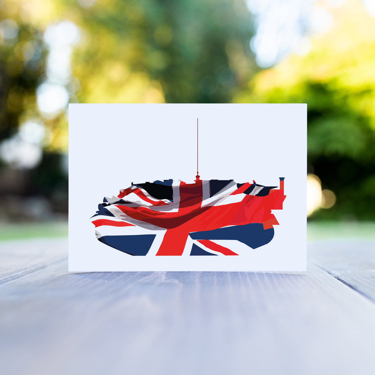 FV432 Union Flag Greeting Card – Fat Chimp Forces Wear & Gifts