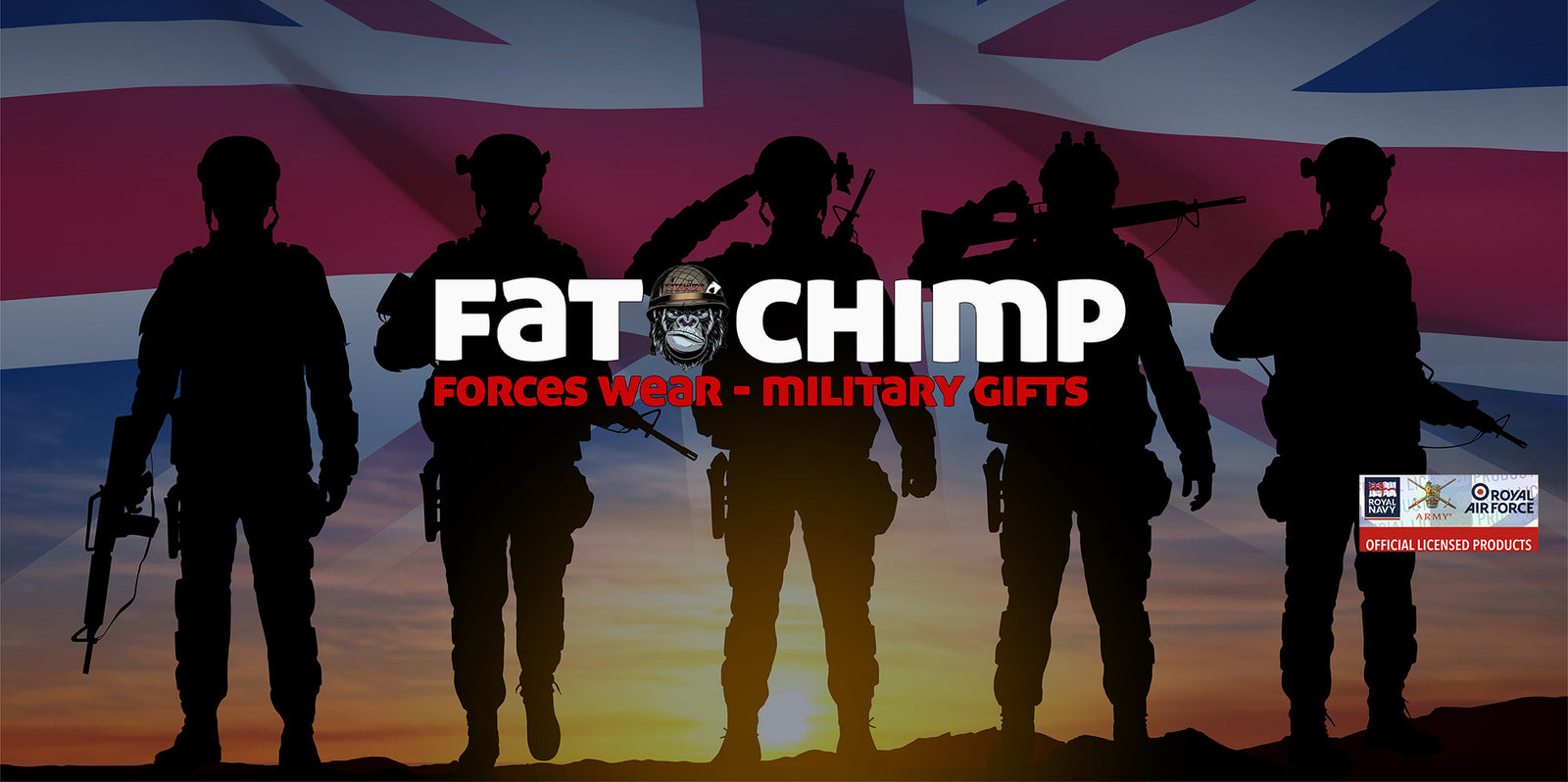 Welcome to Fat-Chimp Forces Wear and Military Gifts – Fat Chimp Forces ...