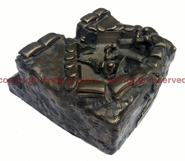 First World War Machine Gun Corps Cold Cast Bronze Military Statue ...