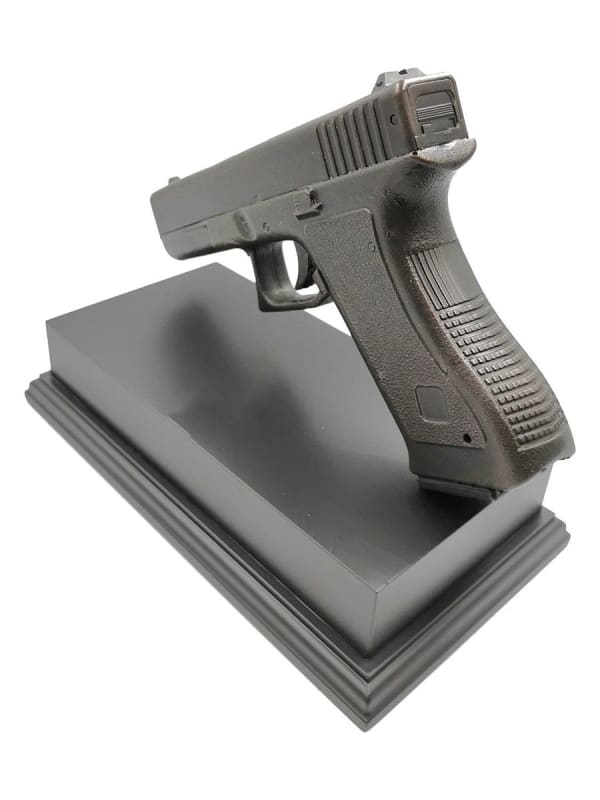 Glock Pistol Cold Cast Bronze Presentation – Fat Chimp Forces Wear & Gifts