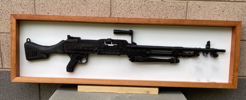 GPMG 'The General' Hand Carved Wooden Weapon Presentation - Pre Order ...