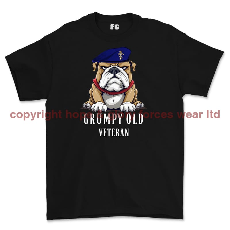 Grumpy Old REME Veteran Printed T-Shirt – Fat Chimp Forces Wear & Gifts