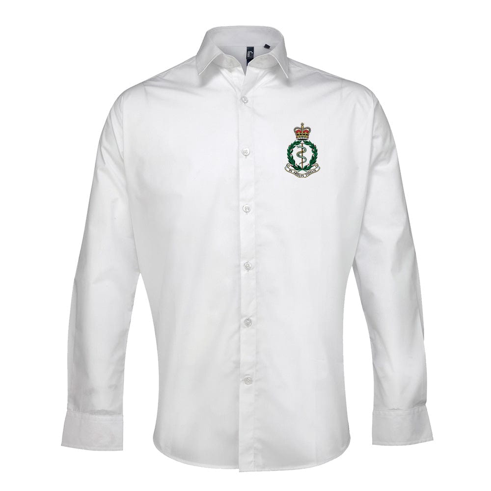 Royal Army Medical Corps Embroidered Long Sleeve Oxford Shirt – Fat ...