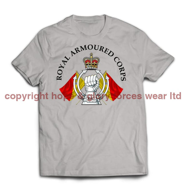 Royal Armoured Corps RAC Printed T-Shirt – Fat Chimp Forces Wear & Gifts