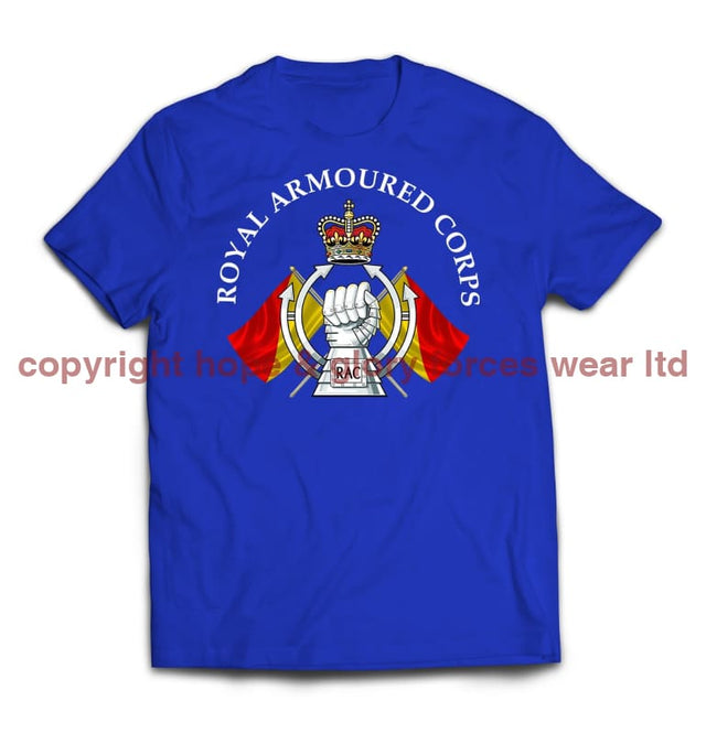 Royal Armoured Corps RAC Printed T-Shirt – Fat Chimp Forces Wear & Gifts