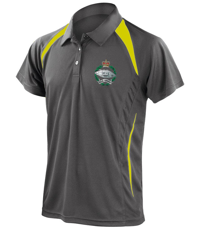 Royal Tank Regiment RTR Unisex Sports Polo Shirt – Fat Chimp Forces ...