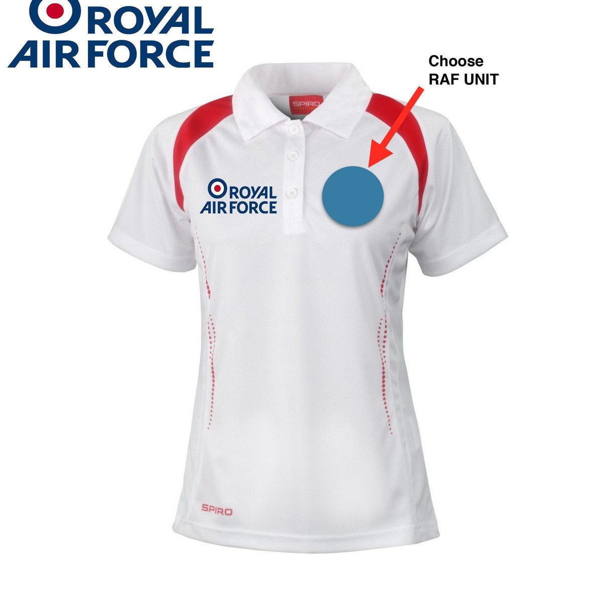 RAF Squadron's Performance Polo shirt 'Build Your Own Shirt' – Fat ...