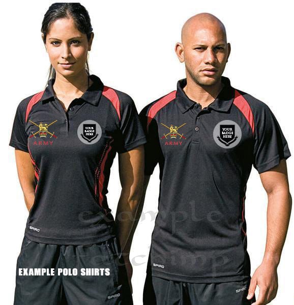 British Army UNITS Unisex Sports Performance Polo Shirt – Fat Chimp ...